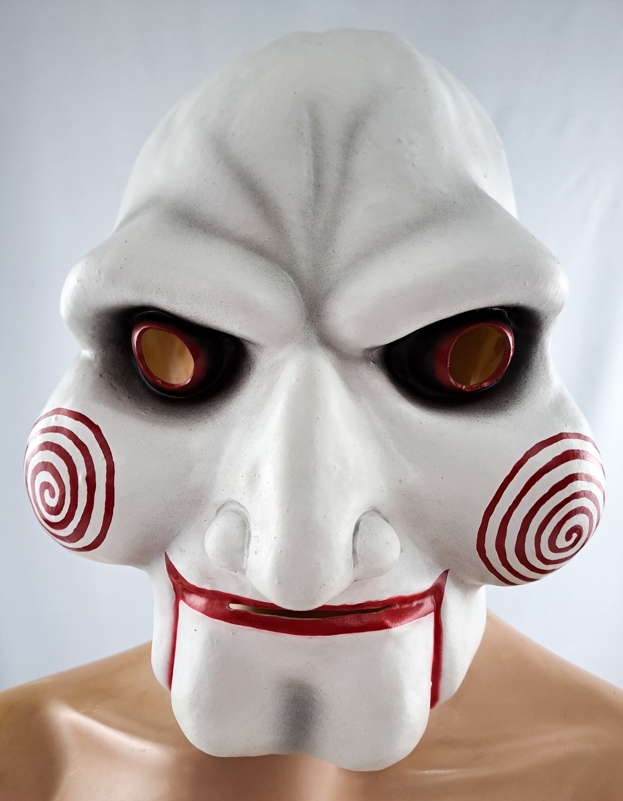 Jigsaw Mask replica (C90) – Hollywood Costumes Online Shop