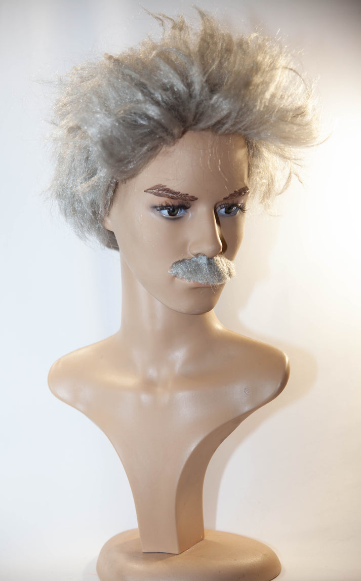 Einstein Wig and Moustache – Hollywood Costumes Online Shop